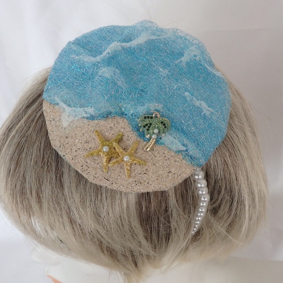Handmade By Seller | Accessories | Hit The Beach With This Fascinator ...